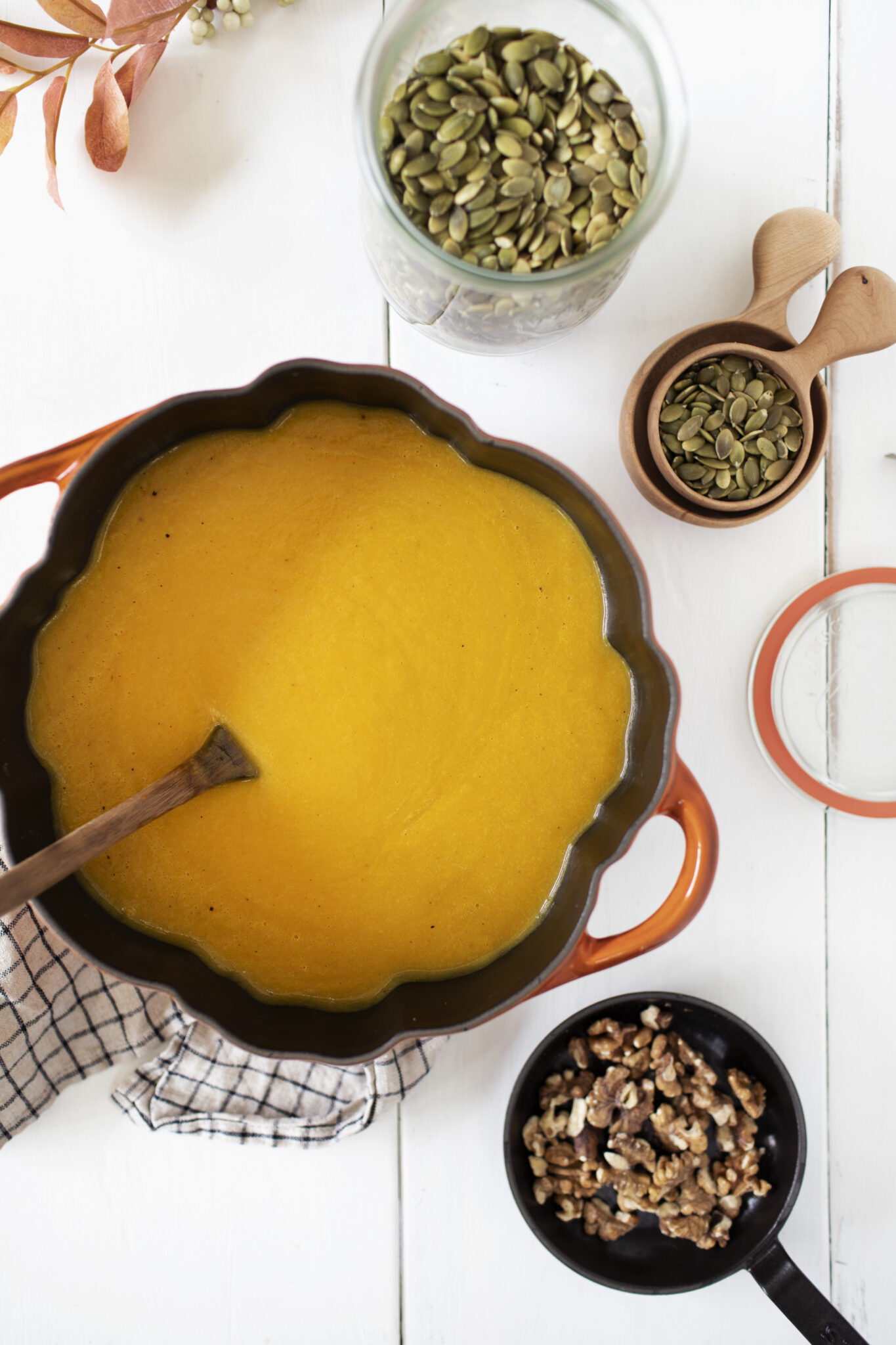 Autumn Squash, Pear + Ginger Potage