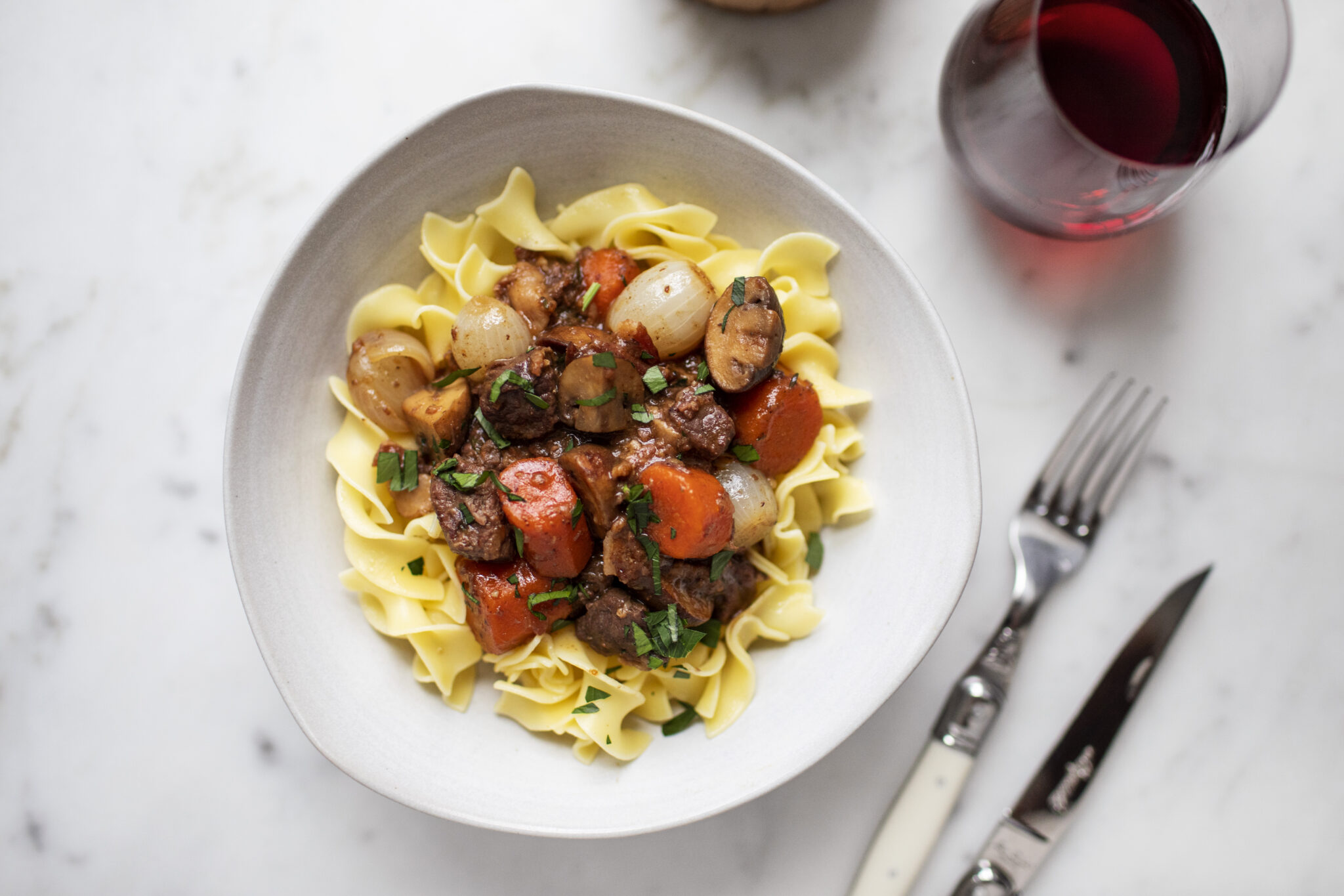 Bison Bourguignon