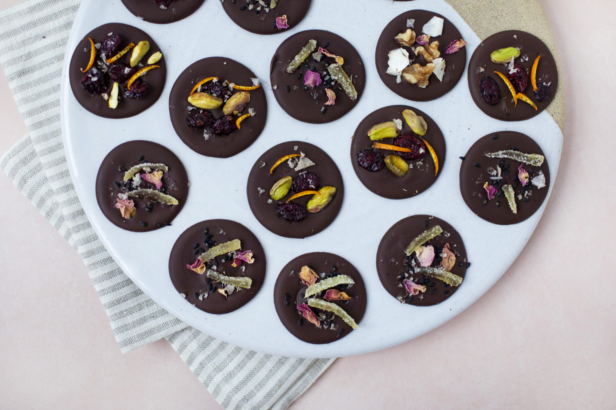 French Chocolate Mendiants