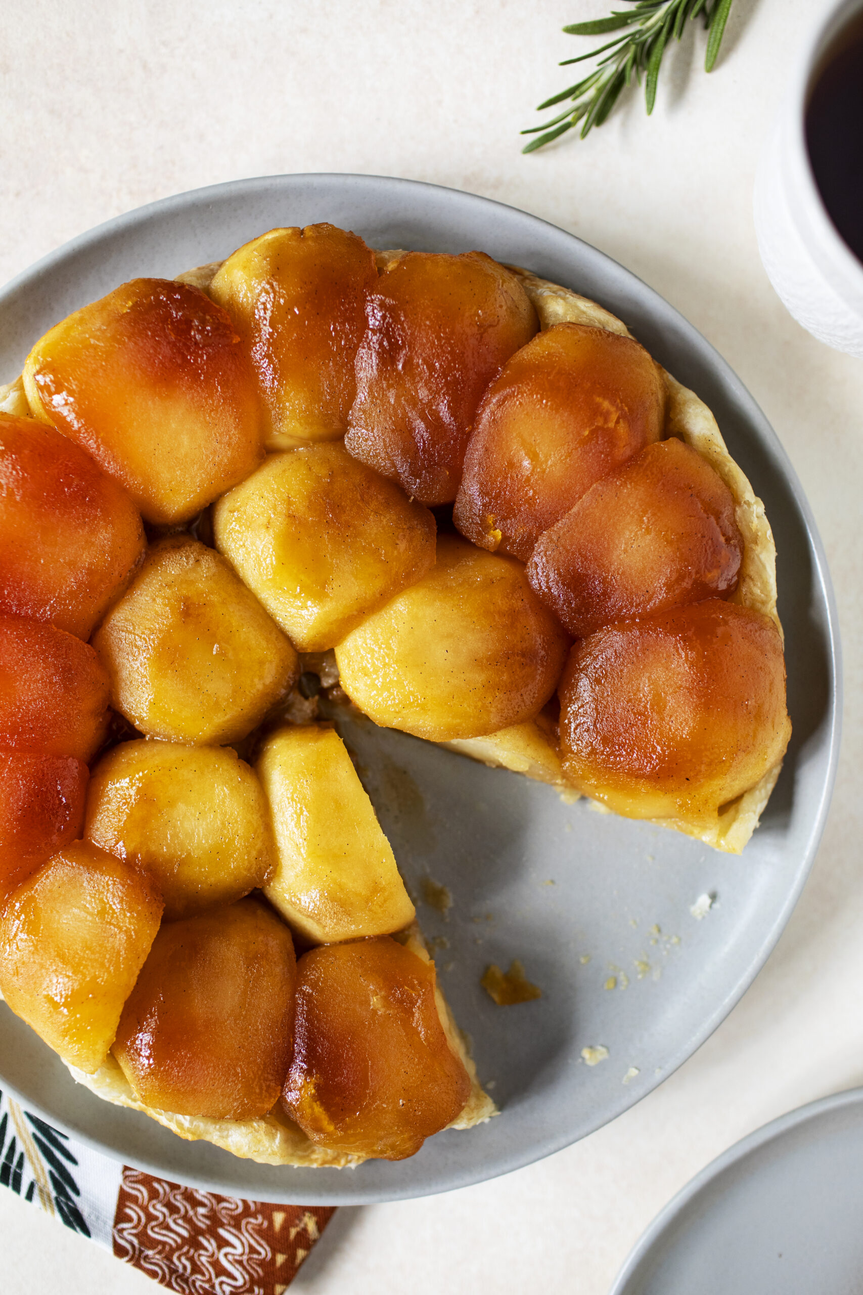 Rosemary & Apple Tarte Tatin