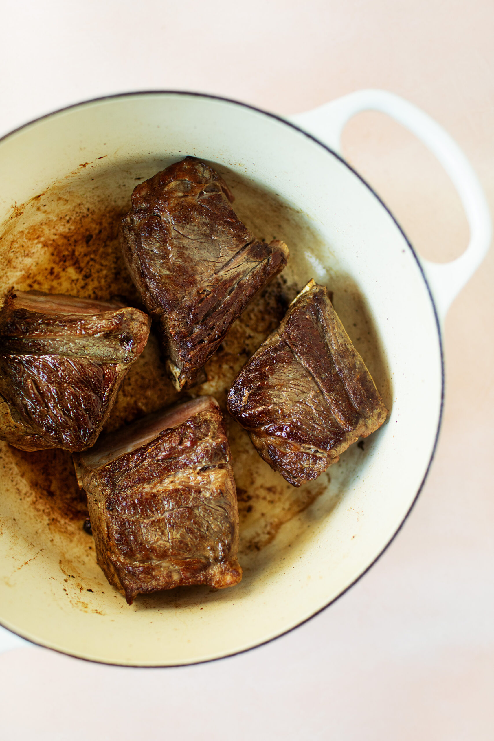 Braised Beef Short Ribs in Red Wine (Burgundy)