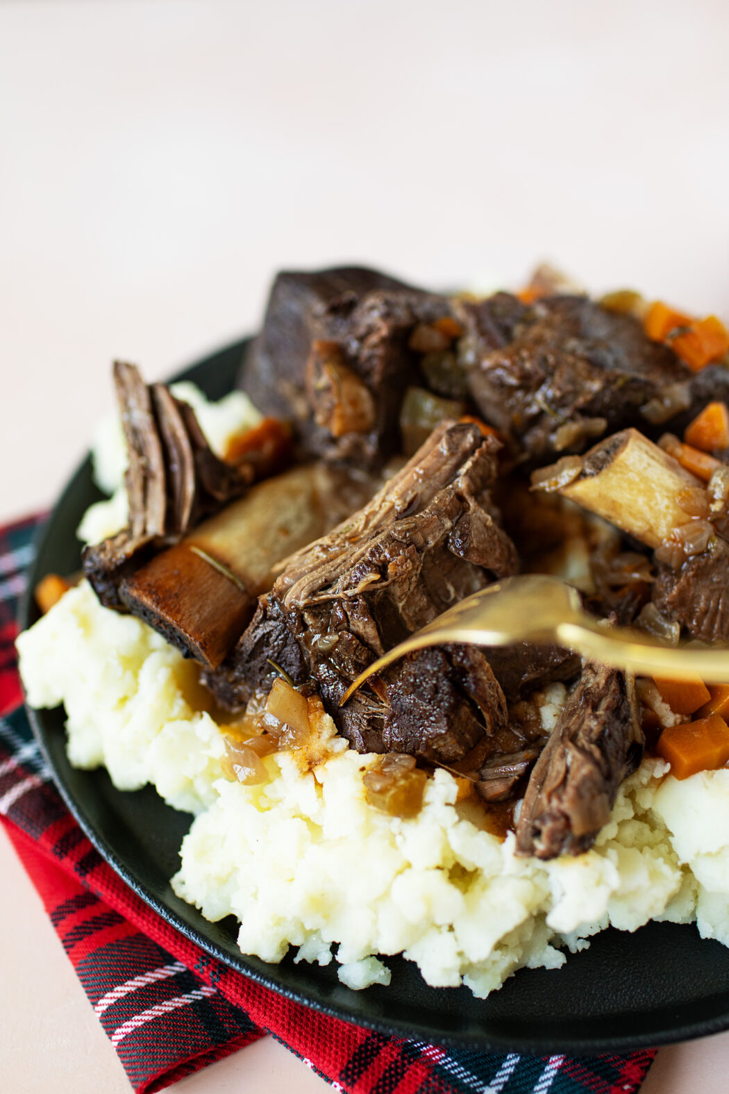 Braised Beef Short Ribs in Red Wine (Burgundy)